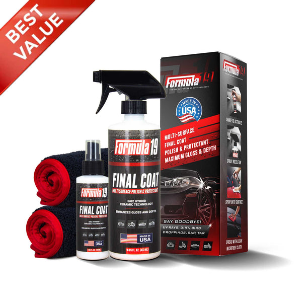Multi Surface Polish & Protectant Combo Kit -includes 16oz 4OZ + 2 Fre ...